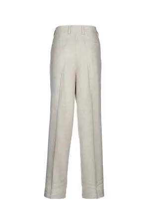 TOTEME Double-pleat Straight Trousers - Multicolor