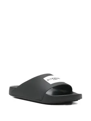 Givenchy Label Pool Slides