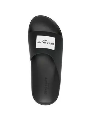 Givenchy Label Pool Slides - Multicolor