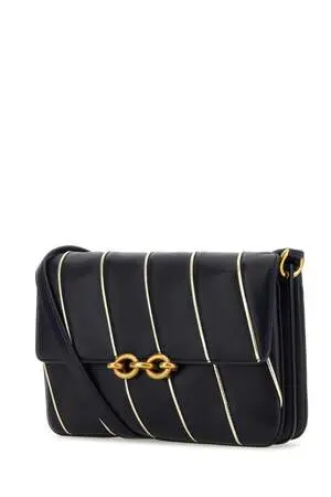 Saint Laurent Two-tone Leather Le Maillon Shoulder Bag - Multicolor