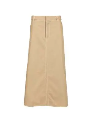 AMI Paris Long A-line Skirt