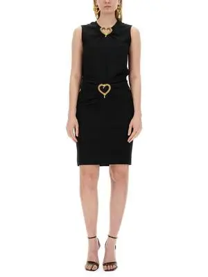 Moschino Embellished Heart Skirt