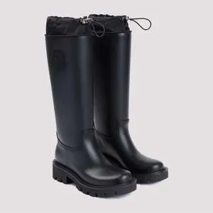 Moncler Kickstream High Boots - Black