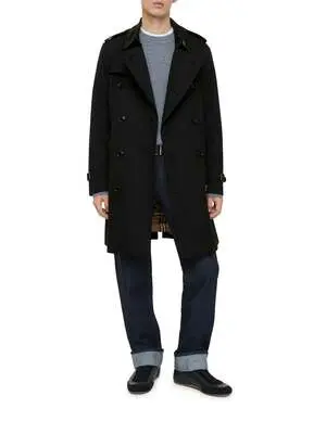 Burberry Kensington Heritage Mid-length Trench Coat