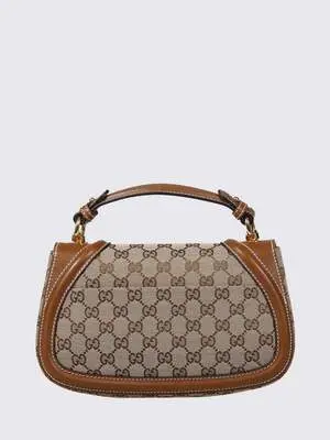 Gucci Blondie Medium Gg Fabric And Leather Handbag With Detachable Strap - Cream