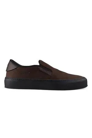 Moncler Monclub Slip-on Sneakers - Brown