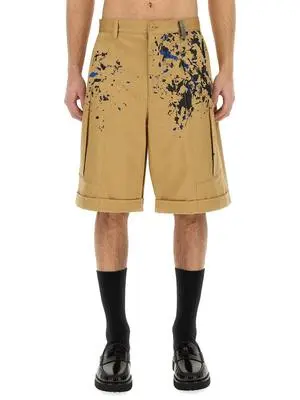 Moschino Bermuda Cargo - Cream