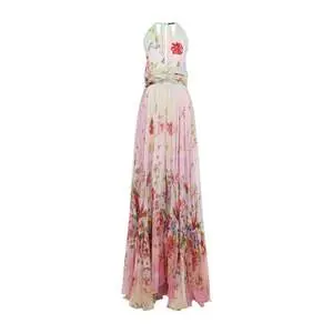 Roberto Cavalli Miami Flowers Long Dress - Multicolor