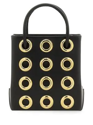 Moschino Leather Tote Bag