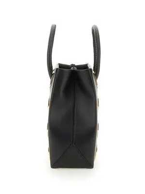 Moschino Leather Tote Bag