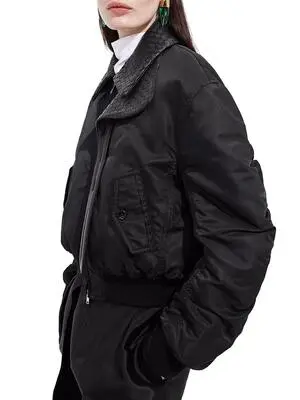 Bottega Veneta Padded Nylon Bomber