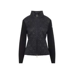 Moncler Quilted Zip-up Cardigan