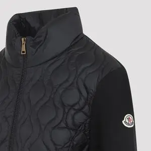 Moncler Quilted Zip-up Cardigan