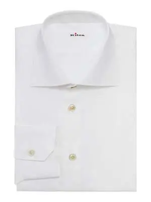 Kiton Classic Organic Cotton Shirt - White