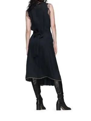 MAISON MARGIELA Silk Midi Dress