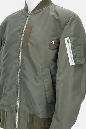 Sacai Bomber In Nylon