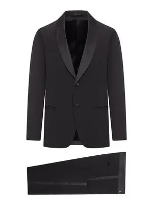 Giorgio Armani Tailored Suit - Black
