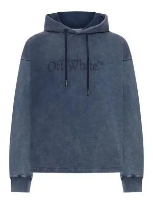 Off-White Laundry Loose Hoodie - Blue