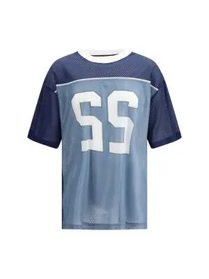 Moschino Technical Mesh T-shirt - Blue