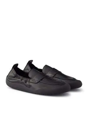 Prada Speedrock Leather Loafers
