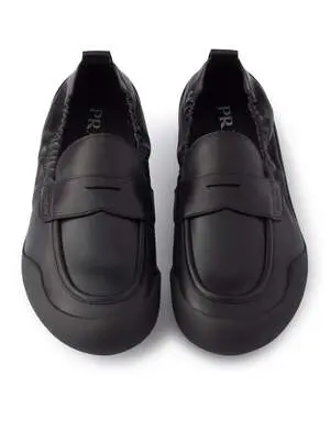 Prada Speedrock Leather Loafers