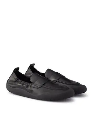 Prada Speedrock Leather Loafers - Black