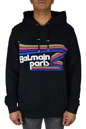 Balmain Logo Print Sweatshirt