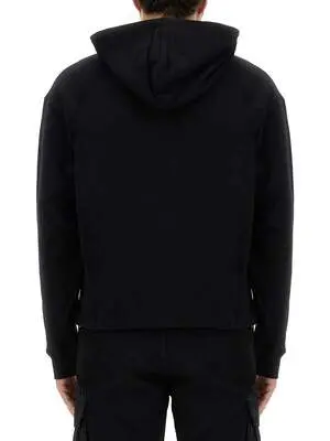 Moschino Zip Up Sweatshirt