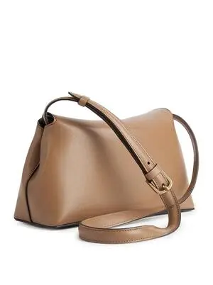 TOTEME T-lock Leather Clutch