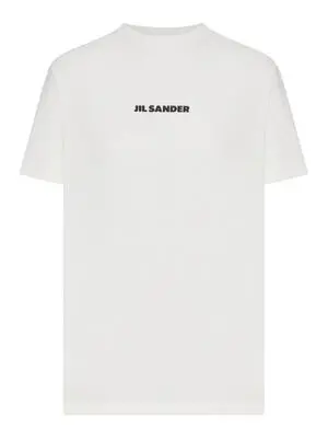JIL SANDER Logo Cotton T-shirt - Multicolor