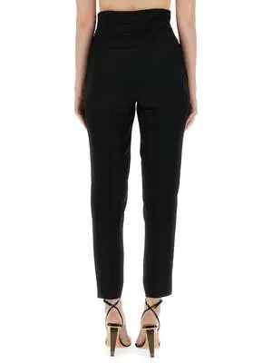 Moschino Slim Fit Trousers With Heart Application