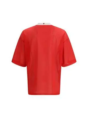 Moschino Technical Mesh T-shirt - Red