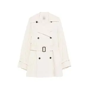 TOTEME Neutrals Coats Trench & Raincoats - Cream