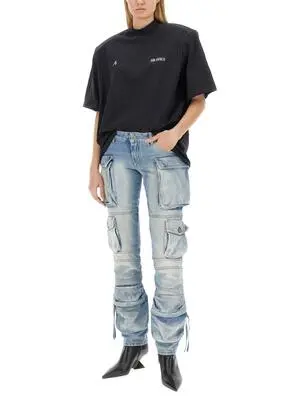 Attico Cargo Jeans - Blue