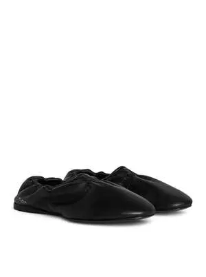 Alaïa Soft Leather Slippers