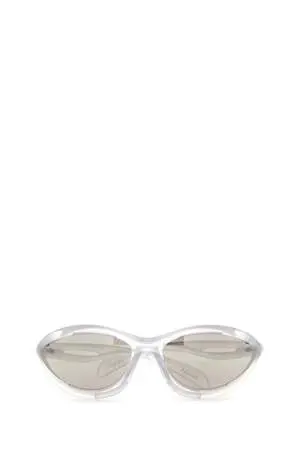Prada Transparent Acetate Sunglasses - White