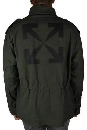Off-White Military Hooded Field Jacket