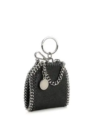 Stella McCartney Falabella Airpods Case Keychain - Black