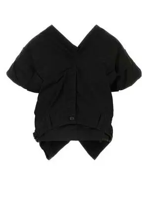 Balenciaga Cotton Blend Top - Black