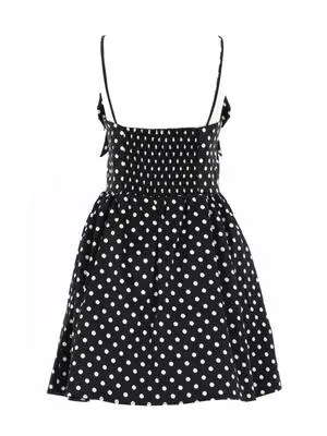 GANNI Polka Dot Mini Dress