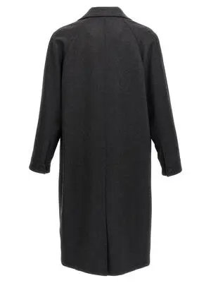 Fendi Single-breasted Cashmere Coat