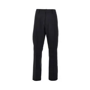 Dsquared2 Stretch Wool Tailored Pants - Black