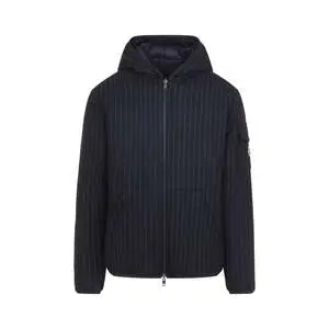 Moncler Ceze Reversible Hooded Jacket - Blue