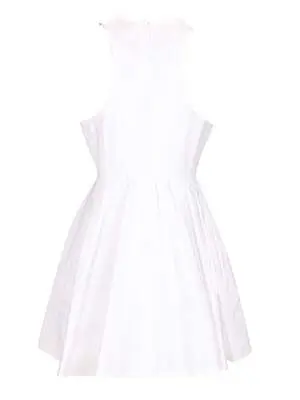 Sportmax Sleeveless Washed Cotton Mini Dress