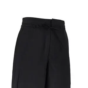 Jacquemus Cotton Poplin Pants - Black