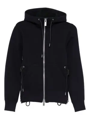 Sacai Cotton Zipped Hoodie - Multicolor
