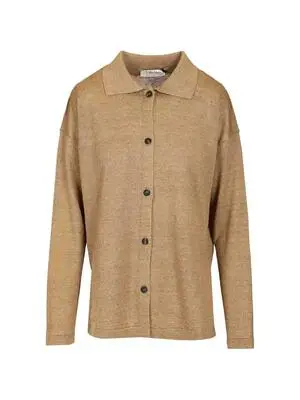 ' S MAX MARA Max Mara Linen Oversized Cardigan