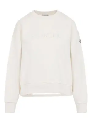 Moncler Logo Cotton Sweatshirt - Multicolor