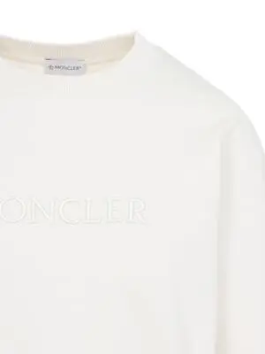 Moncler Logo Cotton Sweatshirt - Multicolor