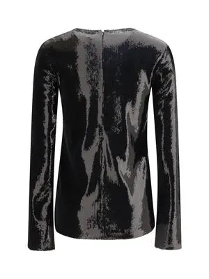 TOTEME Long-sleeved Sequin Top